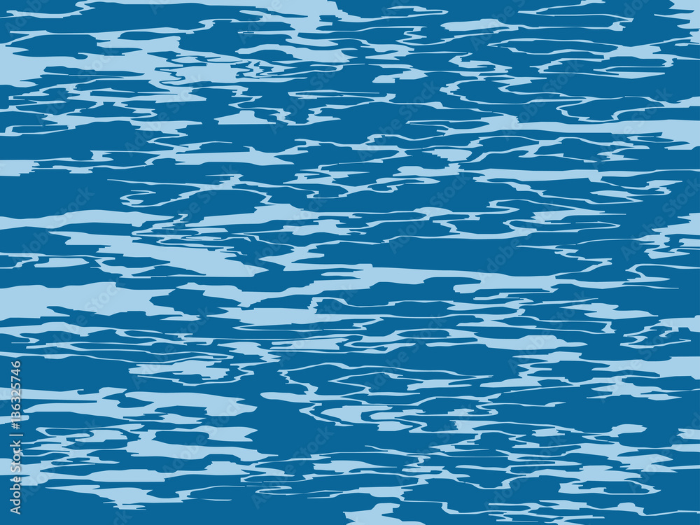 Texture of sea water. Vector illustration Stock Vector | Adobe Stock