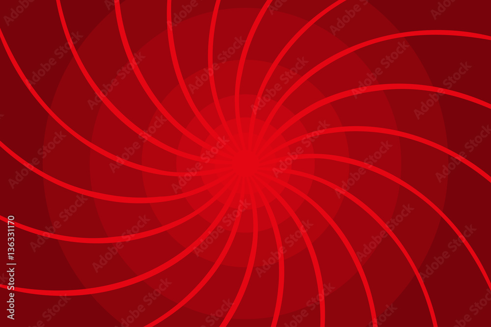 Red abstract radial step gradient background, Abstract red circular ...