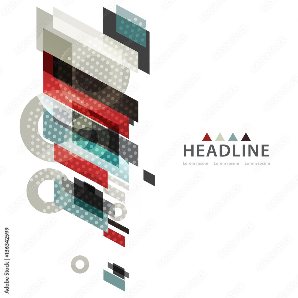 Brochure header layout Stock Vector | Adobe Stock