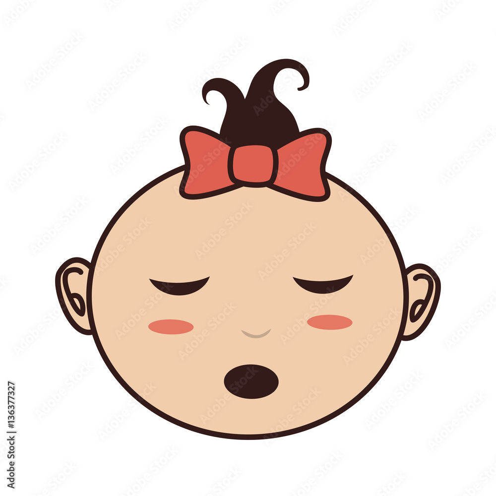 little asian baby icon vector illustration design Stock Vector | Adobe ...