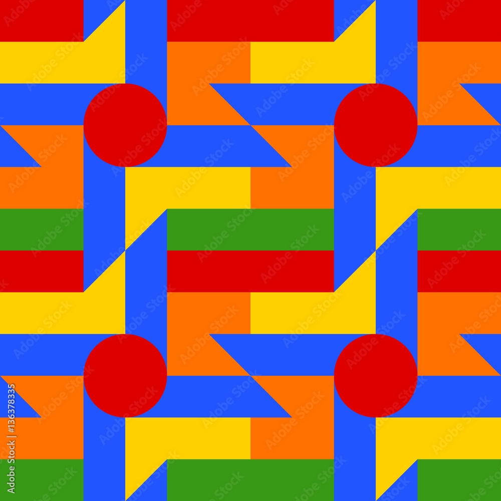 Red Triangle Yellow Circle