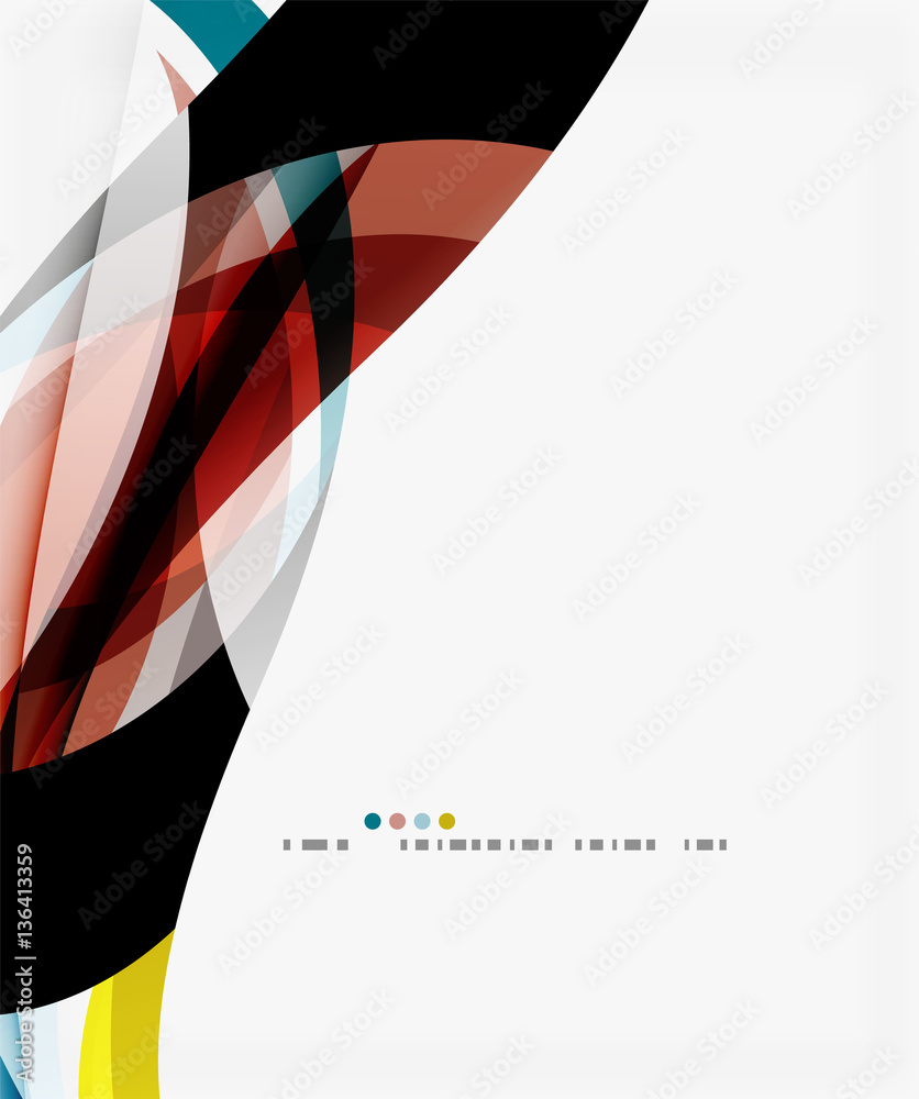 Vector silk wave background Stock Vector | Adobe Stock