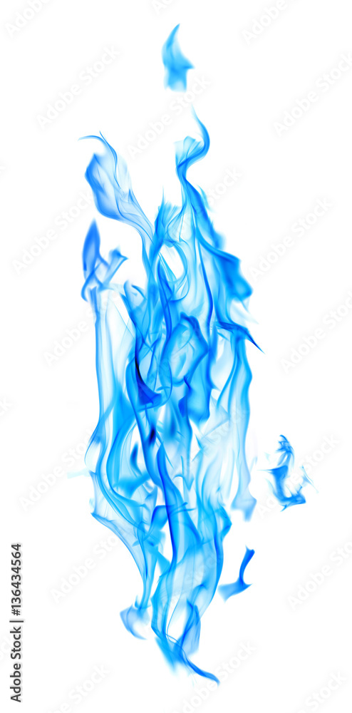 isolated on white blue fire sparks Stock Photo | Adobe Stock