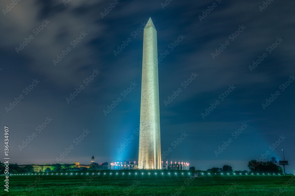 WASHINGTON DC, USA The Washington Monument is an obelisk, built to ...