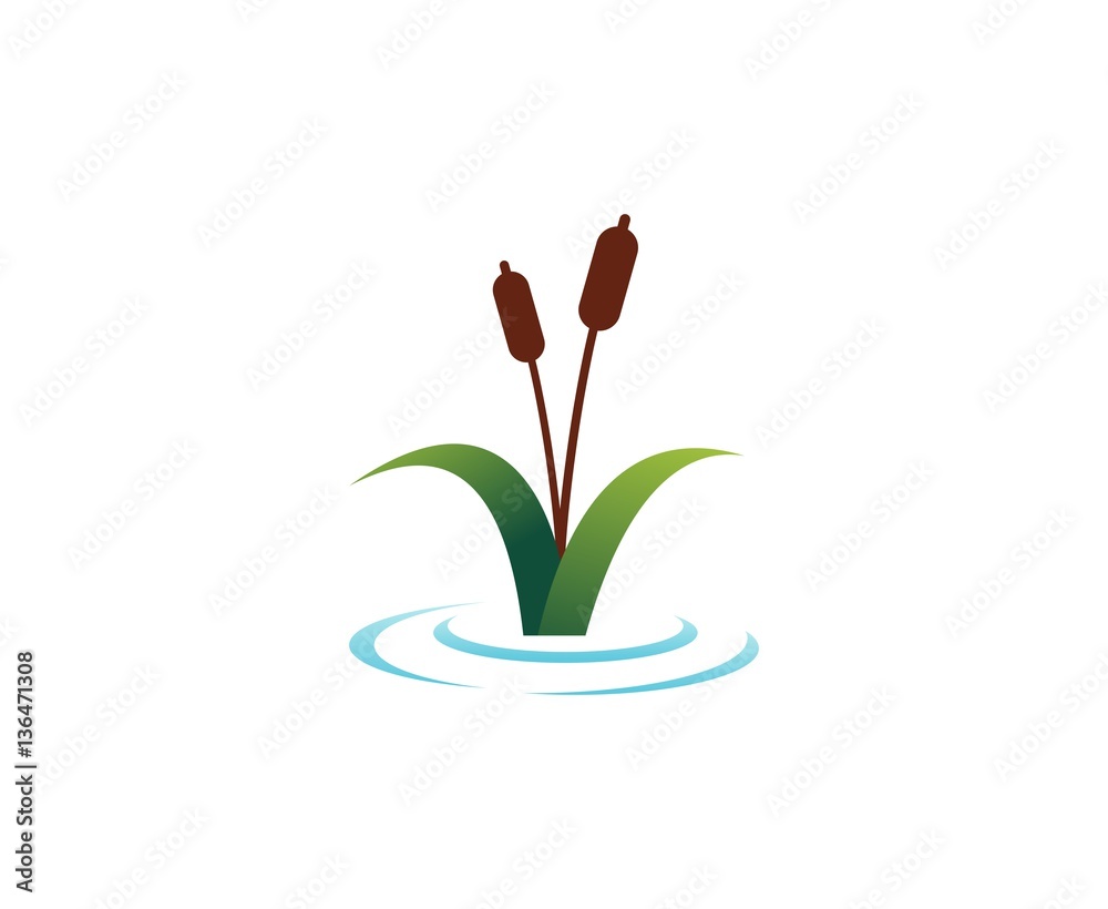 Reed logo Stock Vector | Adobe Stock