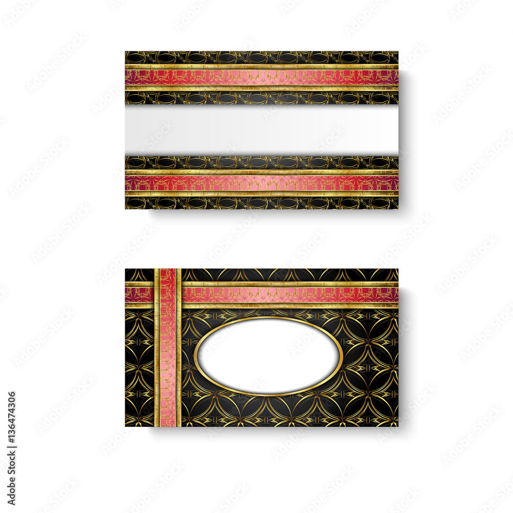 Premium Luxury cards,Retro Backgrounds.blank for message or text ...