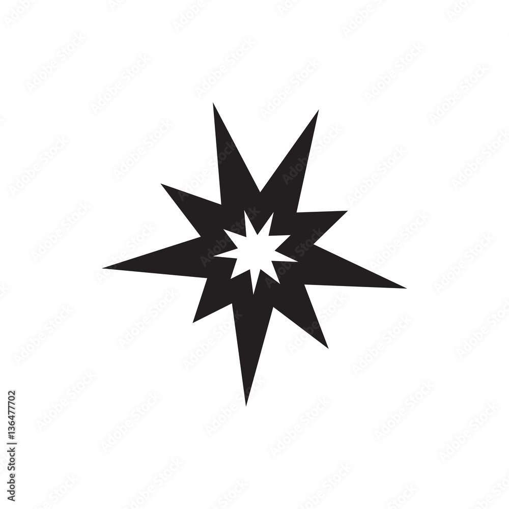 explode icon illustration Stock Vector | Adobe Stock