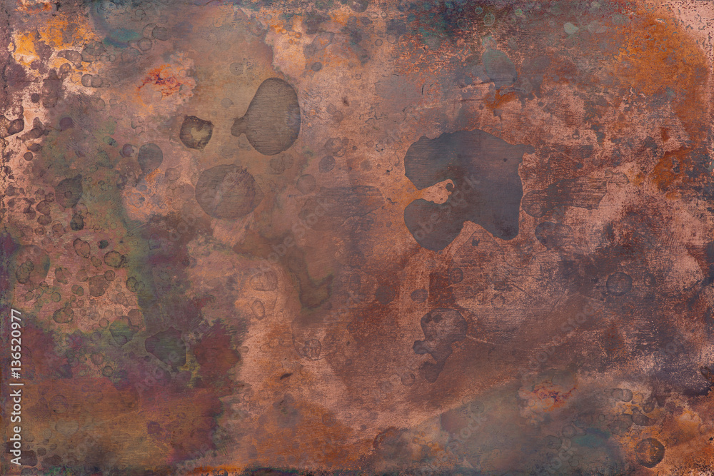Old copper texture Stock Photo | Adobe Stock