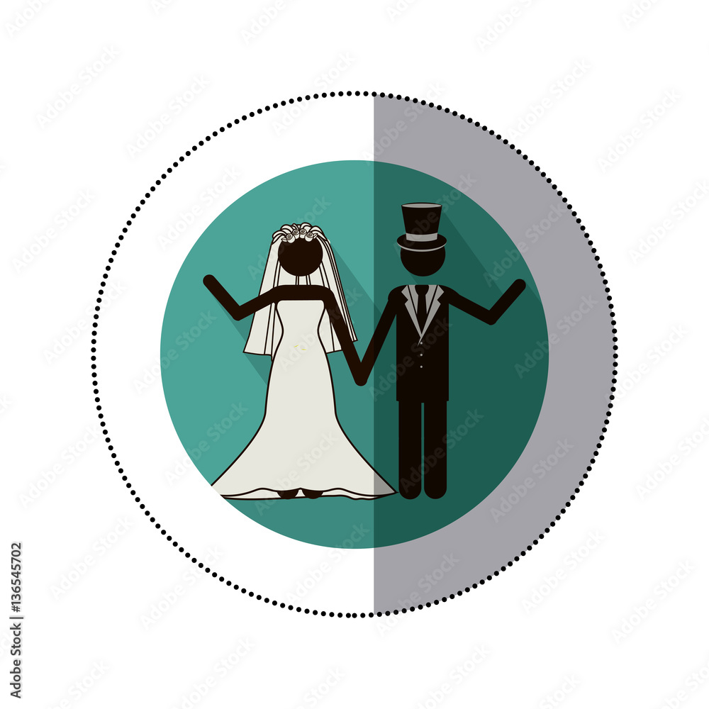 symbol married couple icon image, vector illustration Stock Vector ...