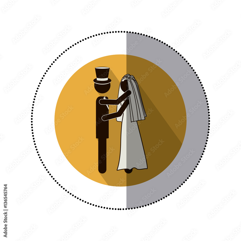 symbol married couple icon image, vector illustration Stock Vector ...