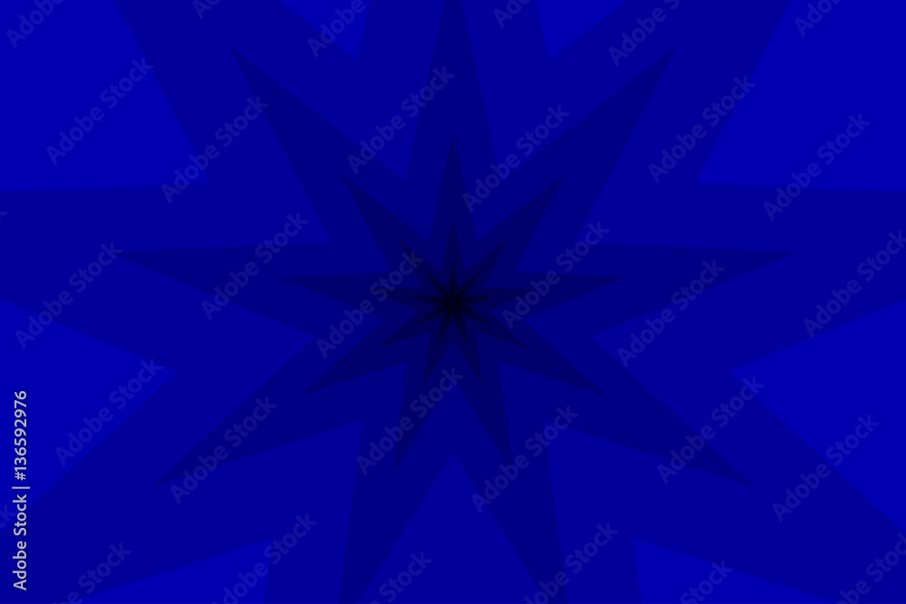 nine pointed star blue abstract vector background Stock Vector | Adobe ...