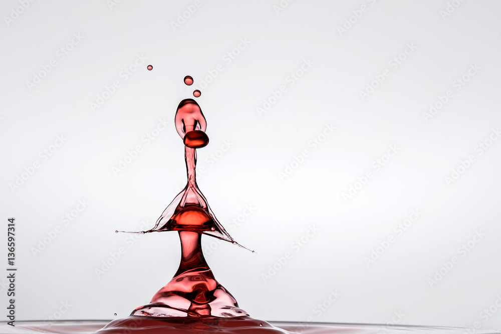 Liquid art - comic figure Stock Photo | Adobe Stock