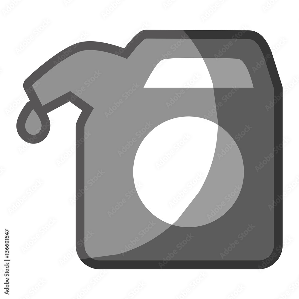 fuel gallon isolated icon vector illustration design Stock Vector ...