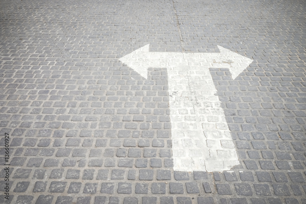 Pavement stone slabs style small gray squares with two-way direction ...