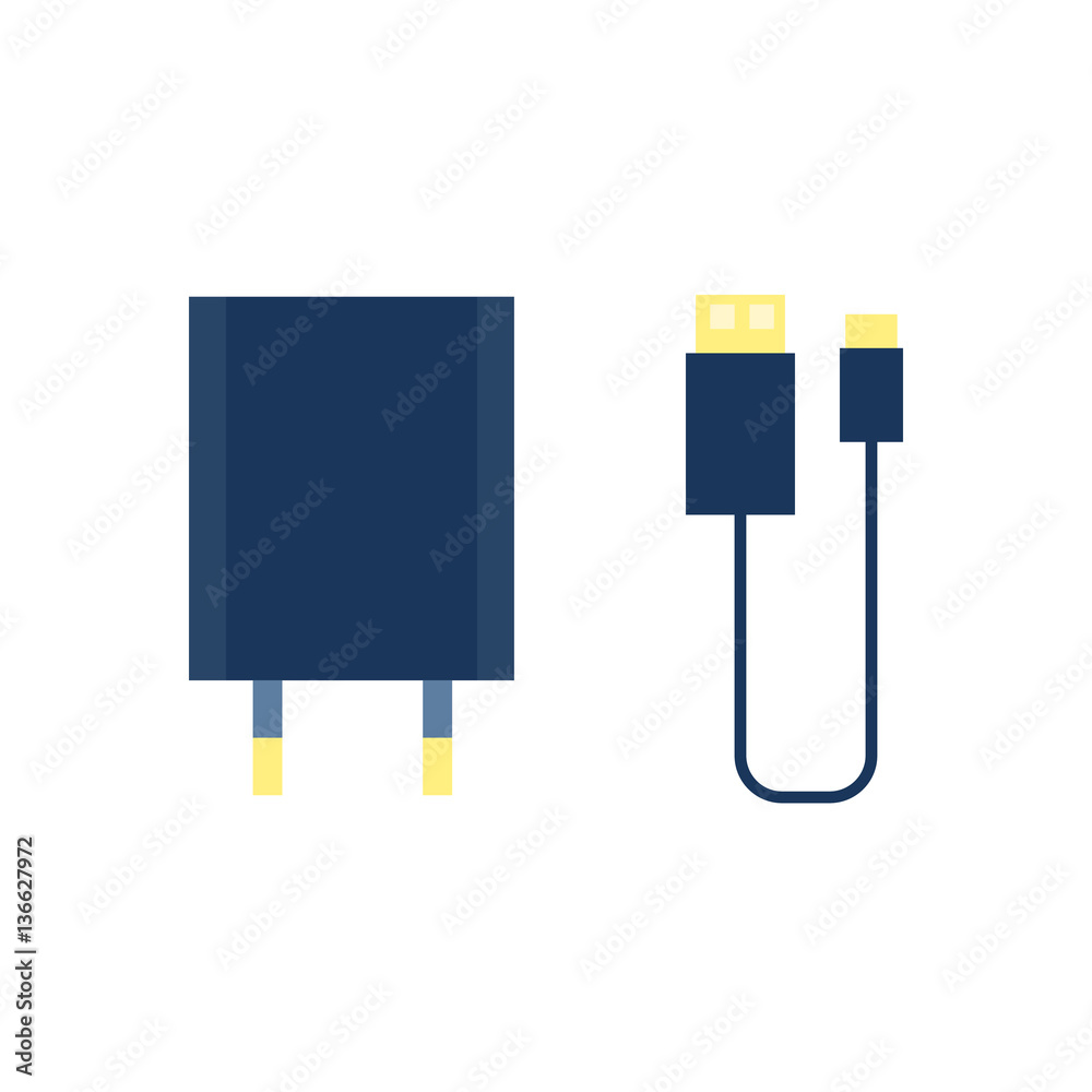 lightning connector. concept of connection, standard input, booster ...
