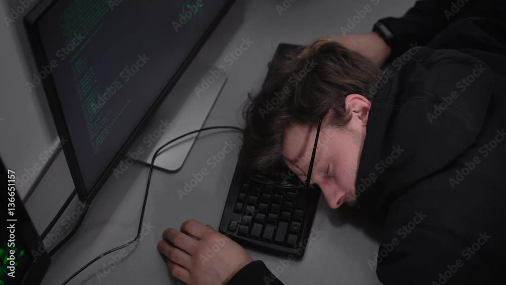 Wideo Stock: Young student of Faculty on Information Technology is ...