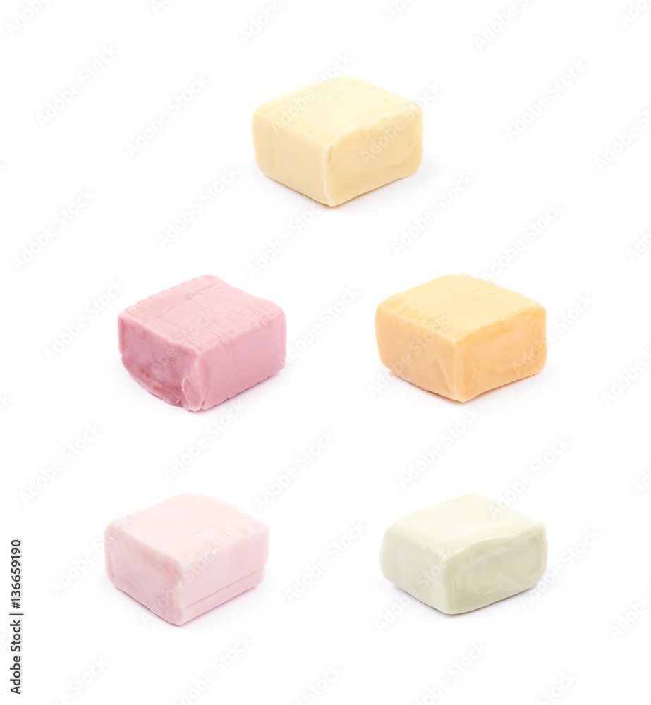 Chewing gum candy isolated Stock Photo | Adobe Stock