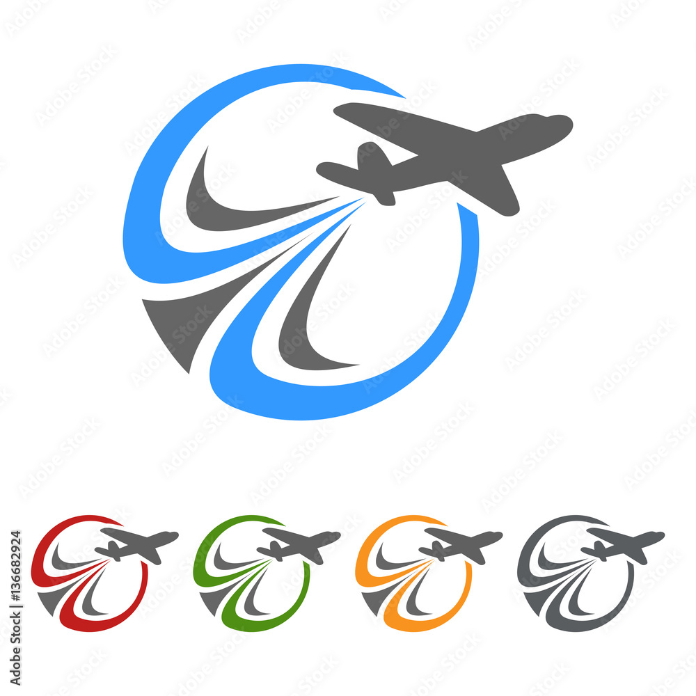 global travel , tour vector logo design Stock Vector | Adobe Stock