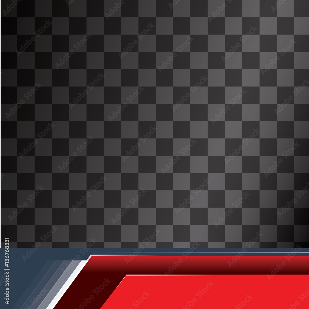 Video headline title template. Unique banner design for video. Vector ...