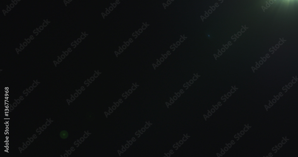 green lens flare artifacts over black background for overlay, 4k photo ...