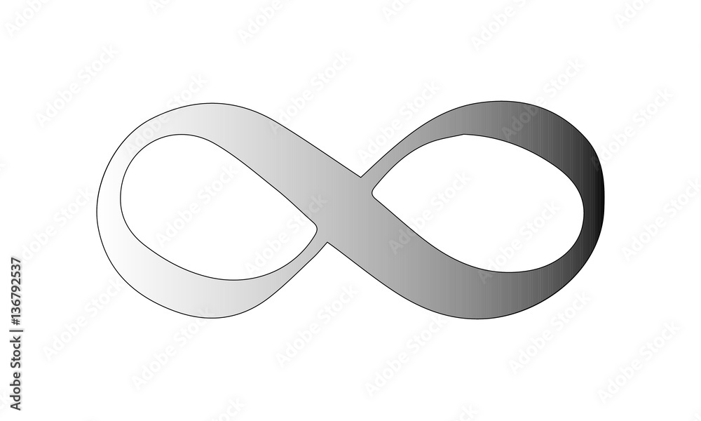 Pictogram - Infinity symbol, Forever, Abyss, Endlessness ...