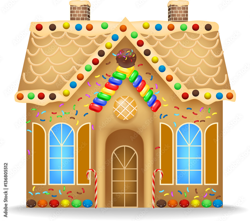 Animated Gingerbread House