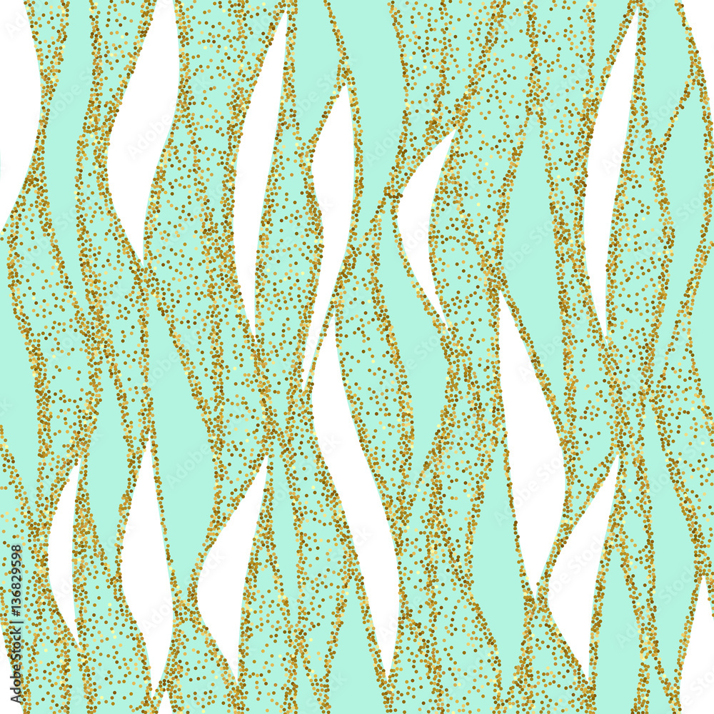 Seamless vector wave pattern for textile and decoration. Stock Vector ...