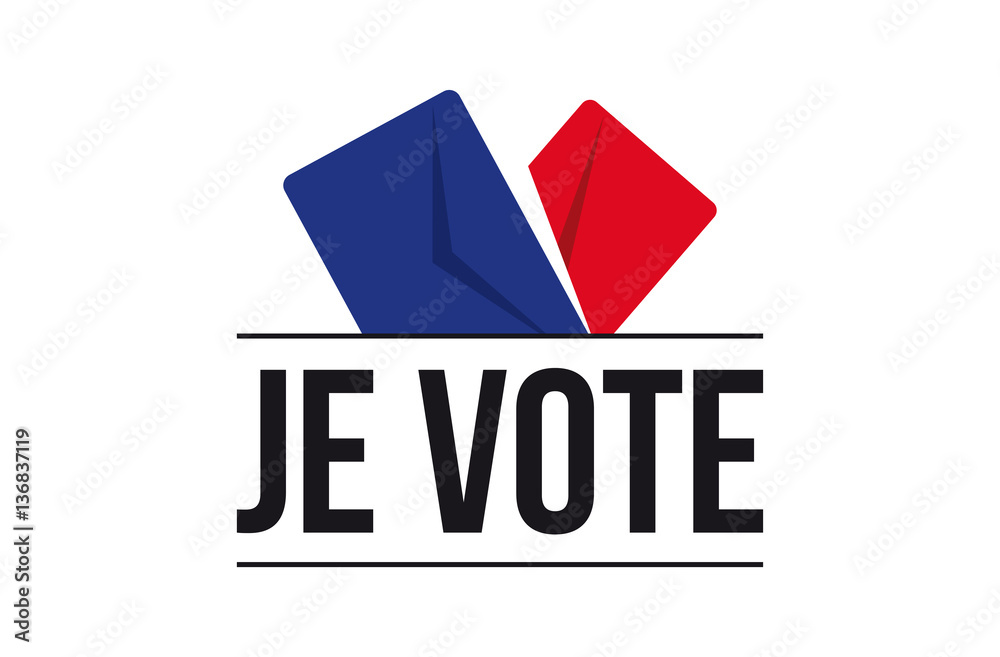 Je vote - Élection Stock-Vektorgrafik | Adobe Stock