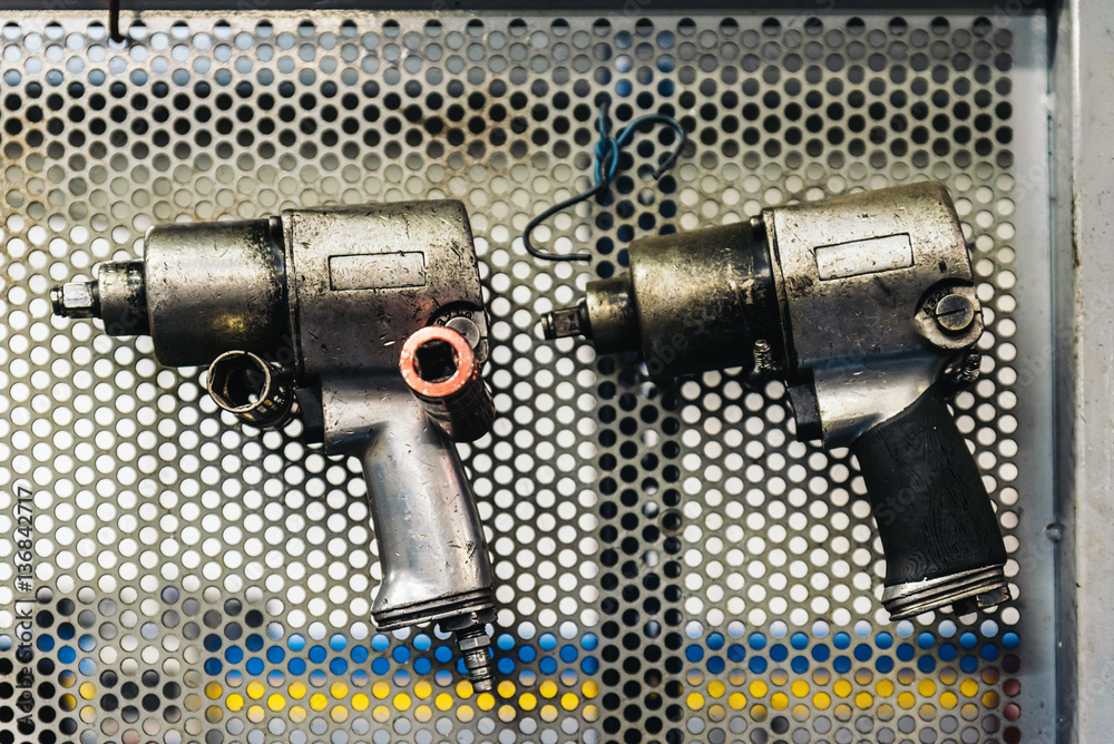 Mechanic Tool Wall. Stock Photo | Adobe Stock
