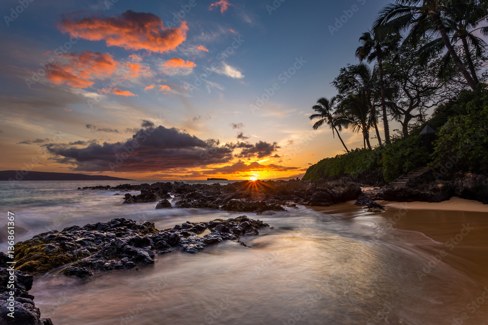 Island Paradise Sunset