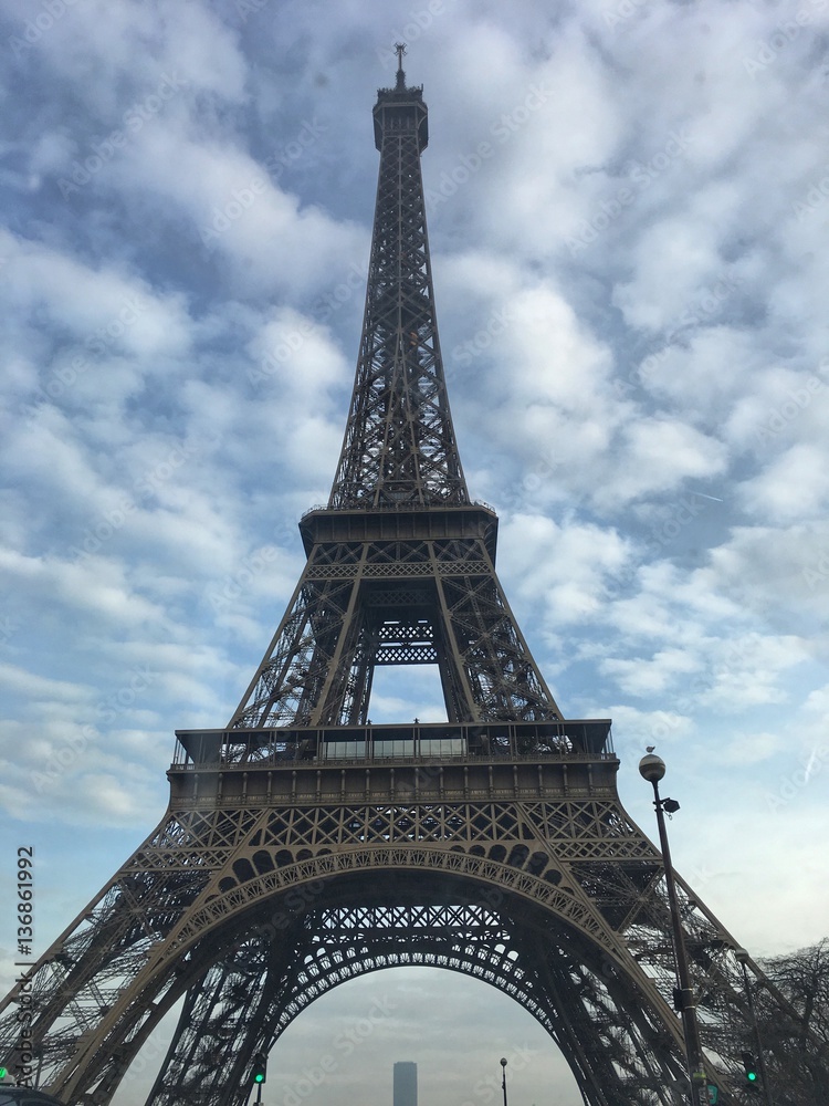 Eiffel Tower, symbol of Paris Stock Photo | Adobe Stock