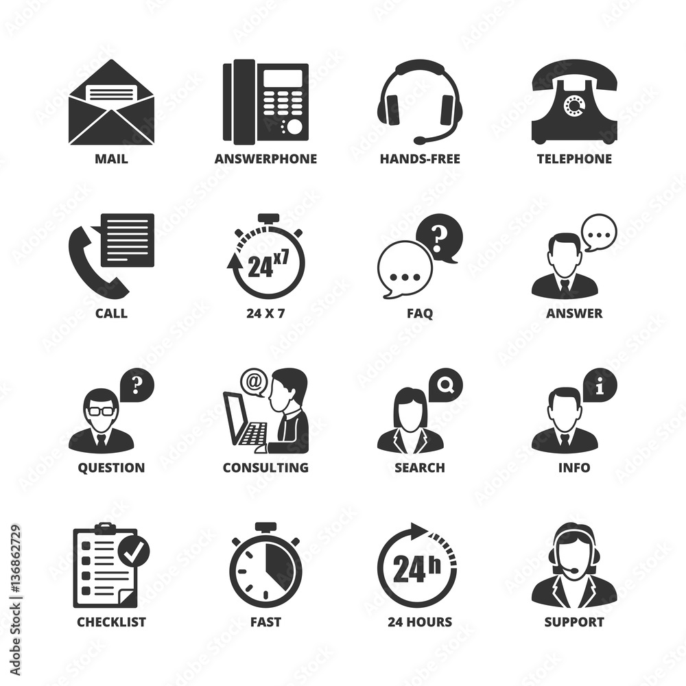 Support symbols Stock Vector | Adobe Stock