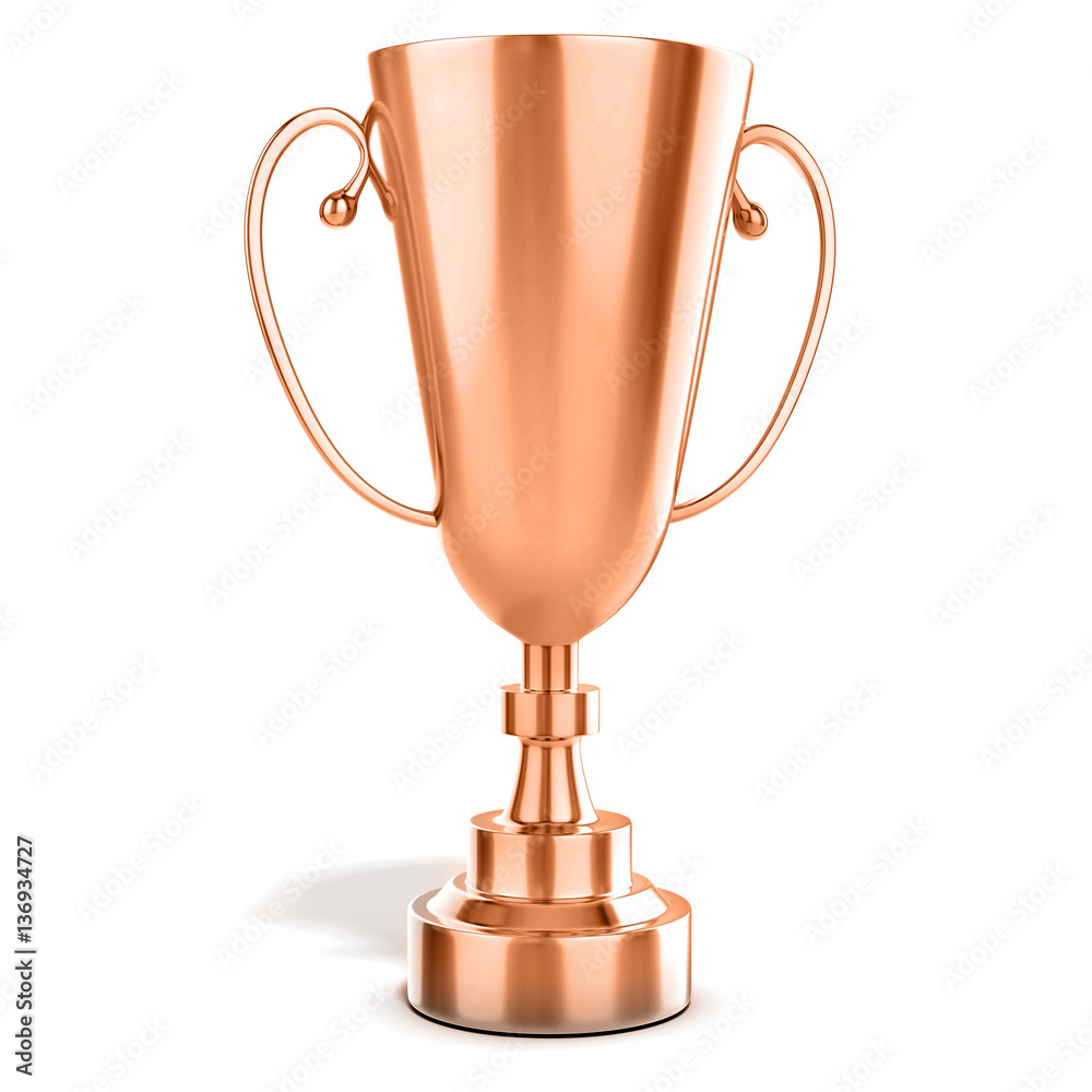 champion bronze trophy cup Stock Illustration | Adobe Stock