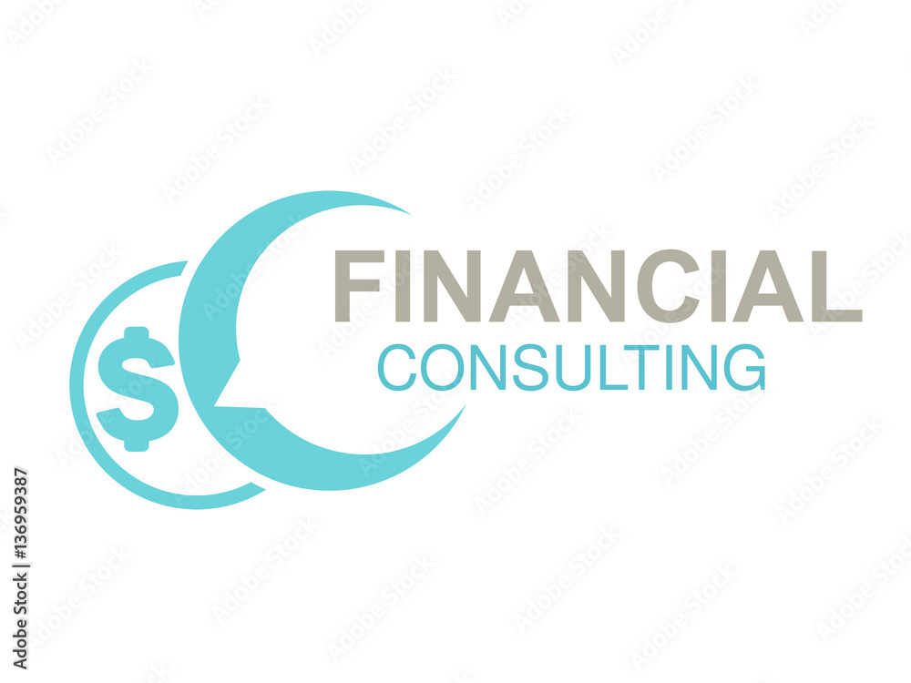 Vector brand for financial consulting agency, best advice. Logo design ...