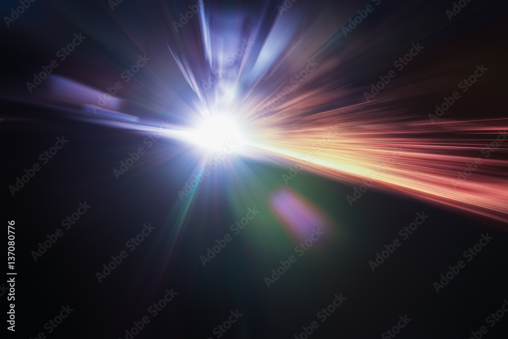 Zoom background with colors of light sparks Stock Photo | Adobe Stock