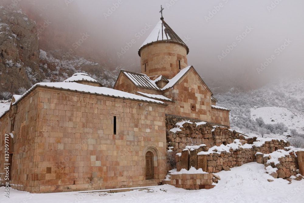 Armenian monastery Noravank - world`s wonder erected in the 13th ...