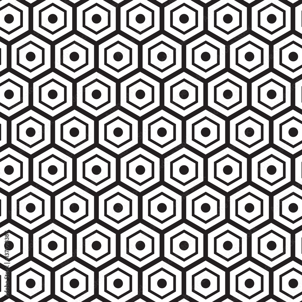 Hexagons texture. Geometric pattern 1 Stock Vector | Adobe Stock