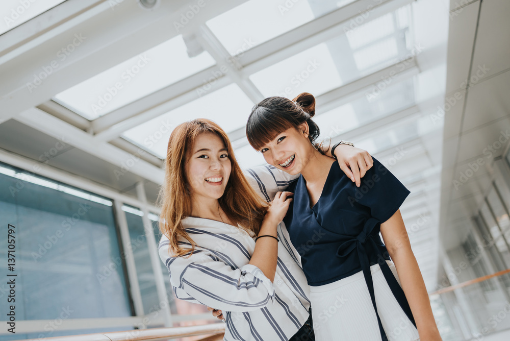 Best Friends Girls Laughing