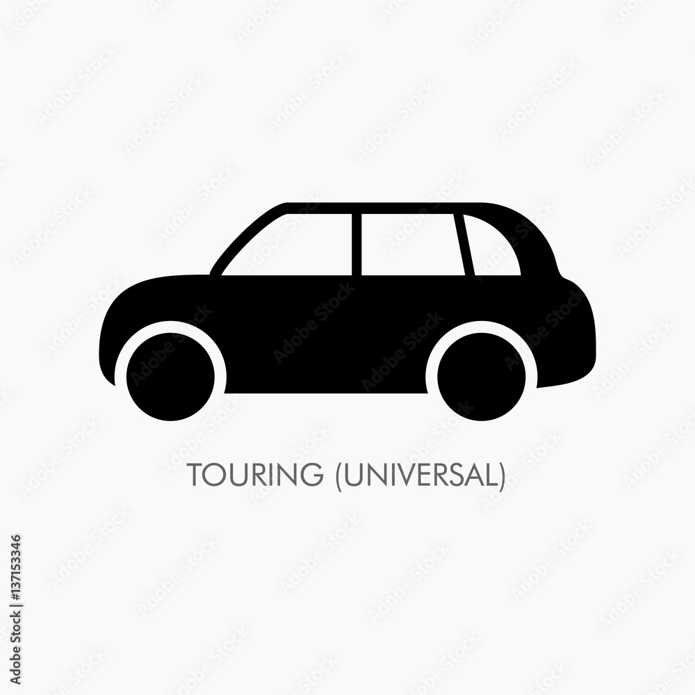 Car body type vector illustration icon Stock Vector | Adobe Stock