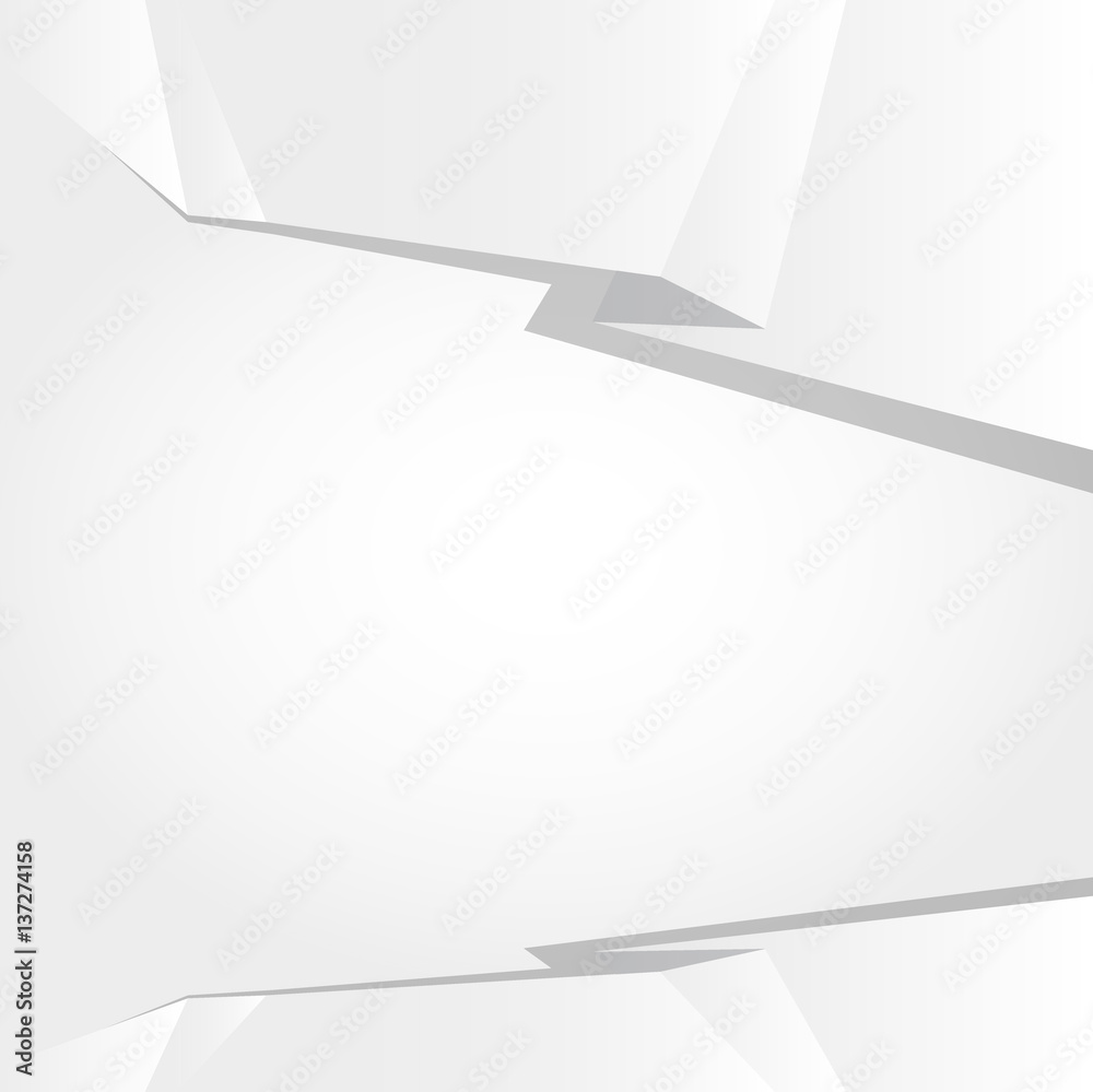 paper origami white background Stock Vector | Adobe Stock