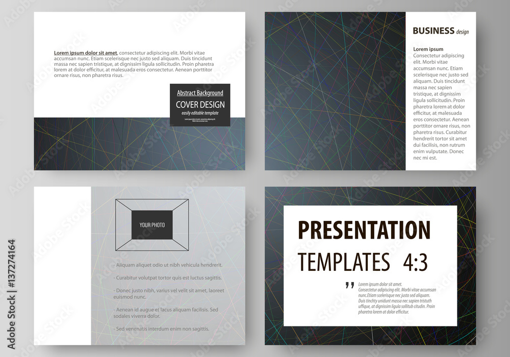 Business templates for presentation slides. Easy editable layouts in ...
