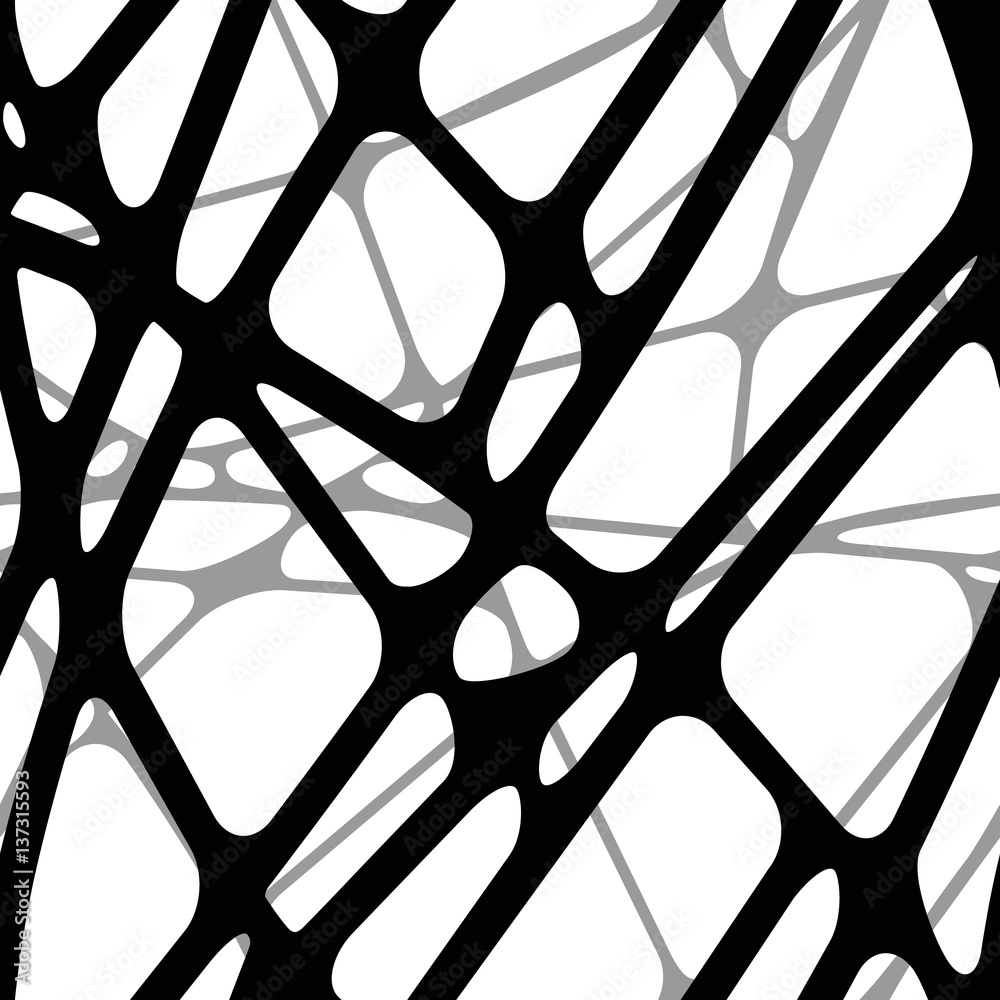 Seamless abstract volumetric transparent background black connected ... Seamless abstract volumetric transparent background black connected ...