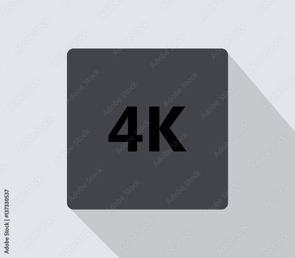 icon 4k Stock Vector | Adobe Stock