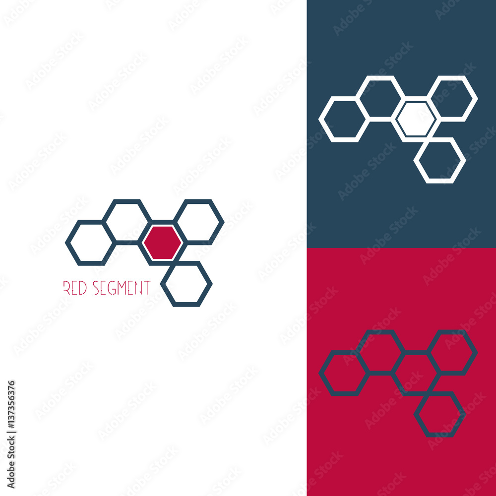 Icon or logo template for medicine, science, laboratory,. Mockup symbol ...