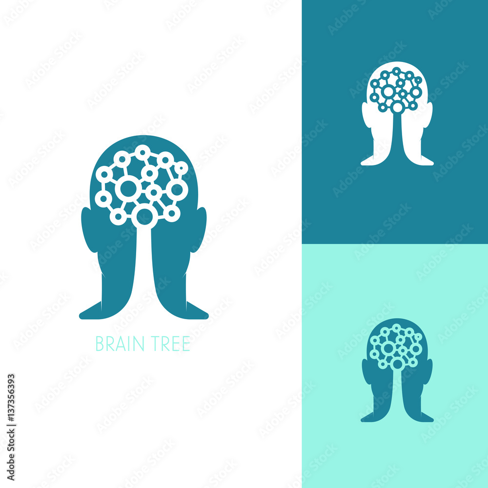 Icon or logo template for medicine, science, laboratory,. Mockup symbol ...