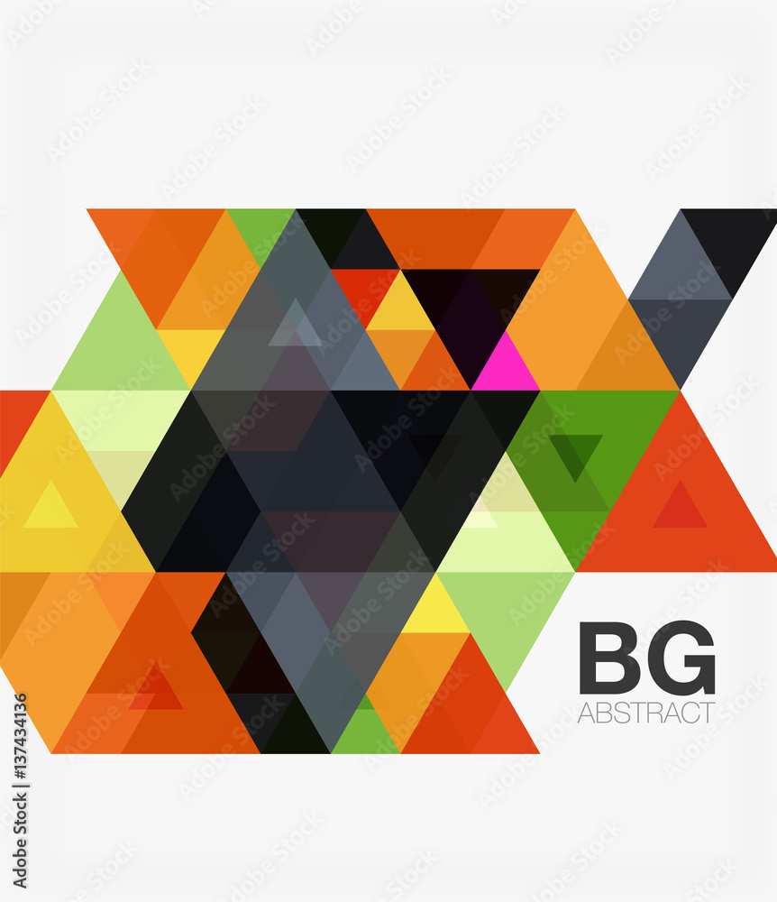 Modern geometry background Stock Vector | Adobe Stock