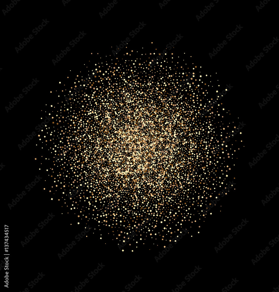 Sparkly Black Background