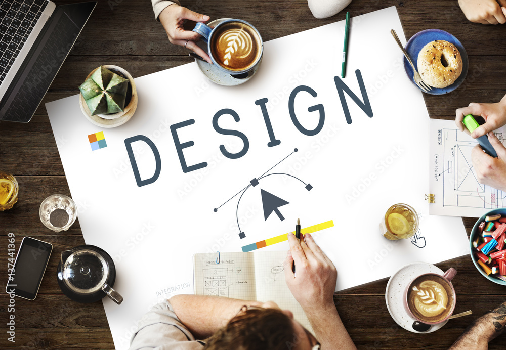 Responsive Design Website Template Layout Concept Stock Photo | Adobe Stock