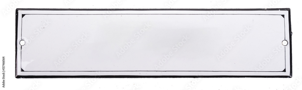 Blank license plate Stock Photo | Adobe Stock