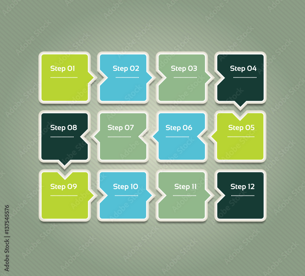Vector progress background. Template for diagram, graph, presentation ...